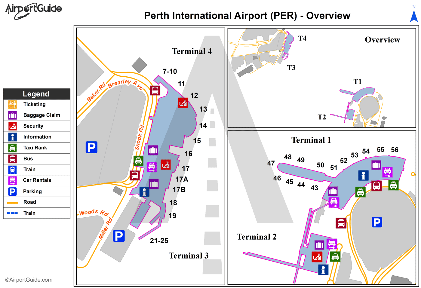 Perth Perth International PER Airport Terminal Maps TravelWidget Perth Perth International PER Airport Terminal Maps TravelWidget
